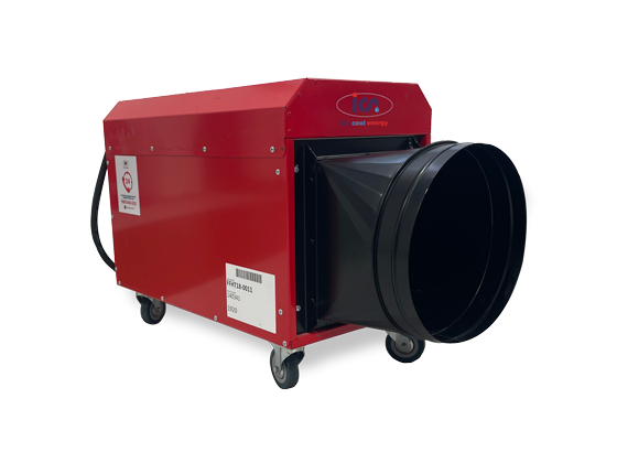 Temporary heater hire | ICS Cool Energy